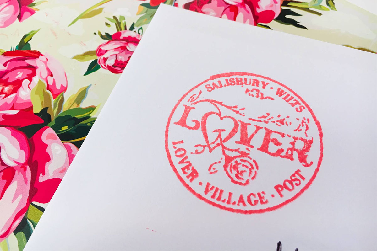 Send your Valentine's card postmarked Lover - ChannelX