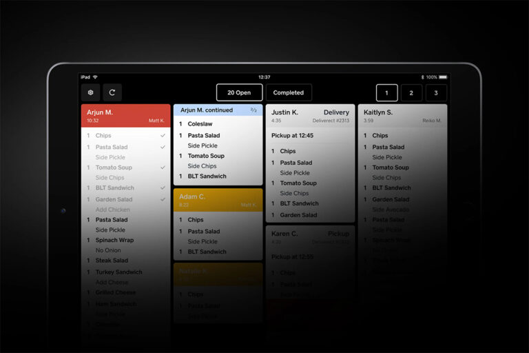 Square Kitchen Display System (KDS) for Square Restaurants subscribers ...
