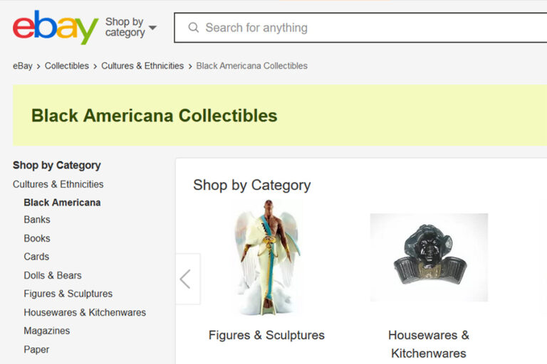 eBay Offensive Materials Policy updated for Black Americana - ChannelX
