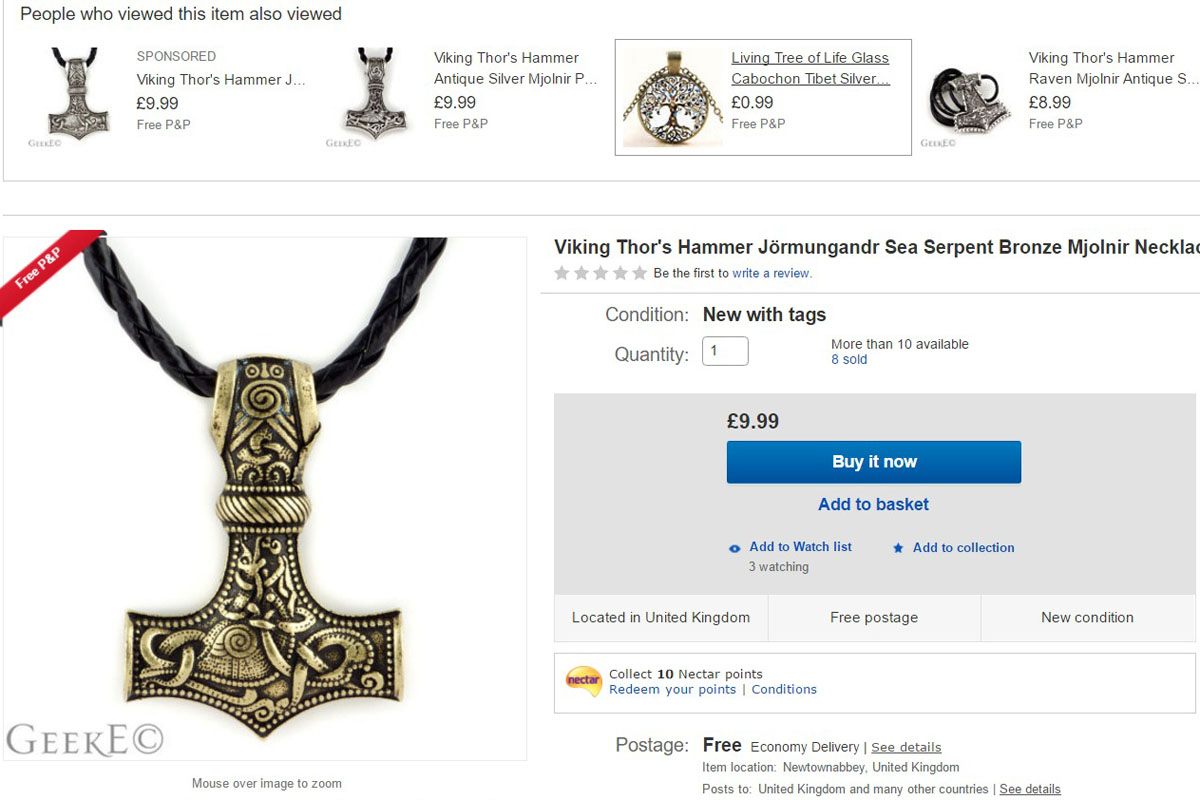 eBay 'People who viewed this item also viewed' display - ChannelX