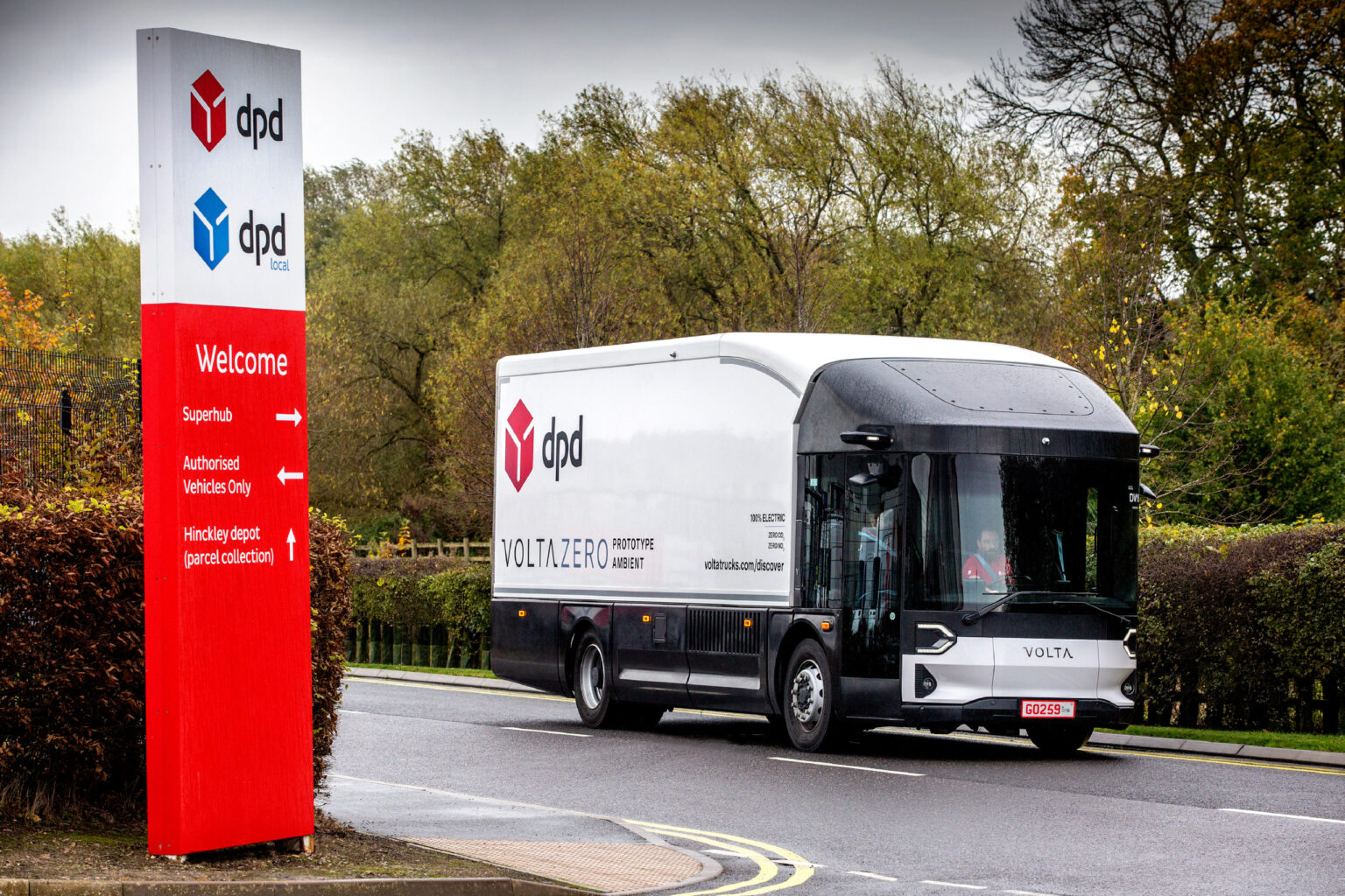 DPD starts testing 16-tonne Volta Zero prototype