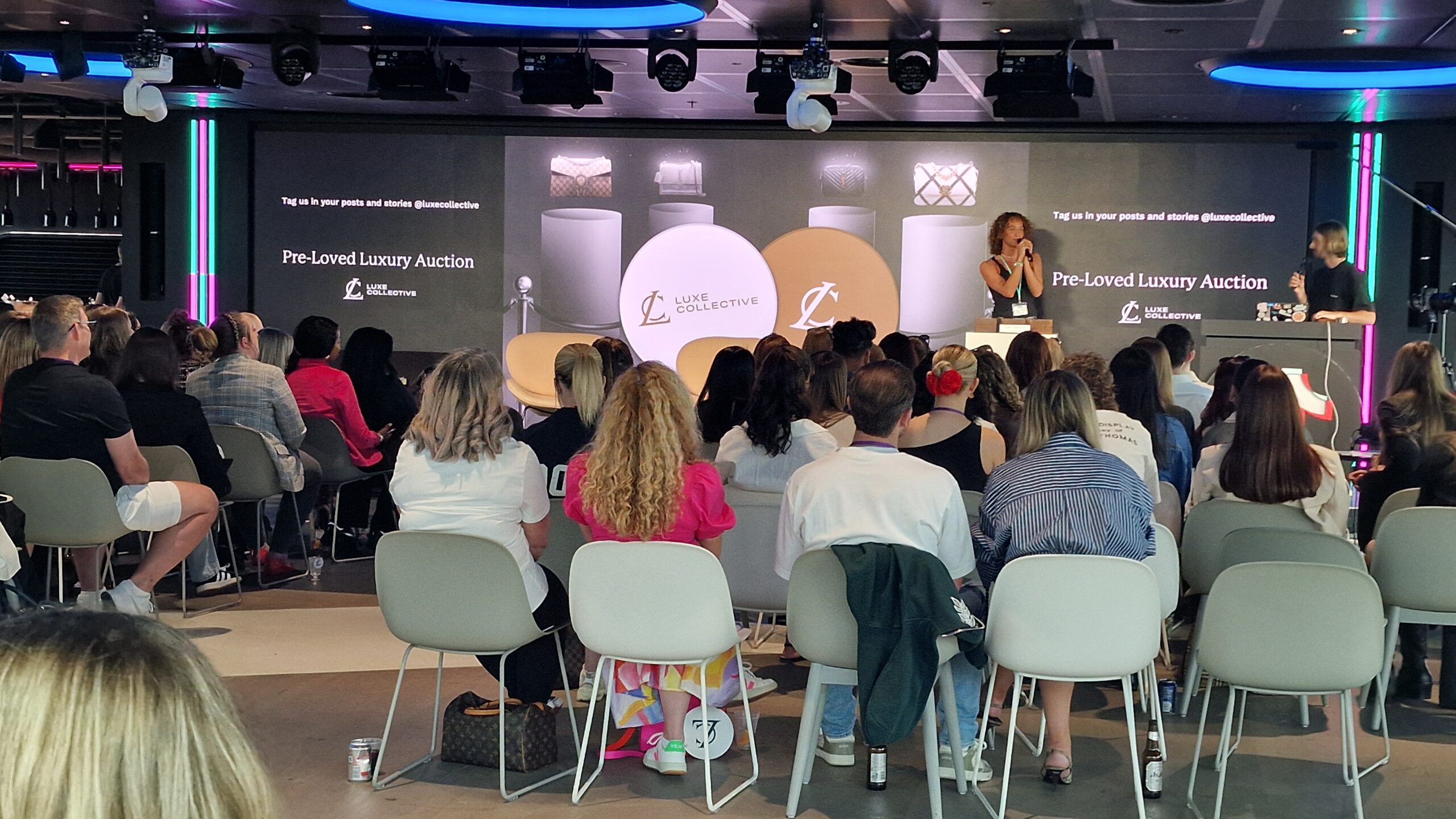 TikTok Live and in-person auction with Luxe Collective - ChannelX