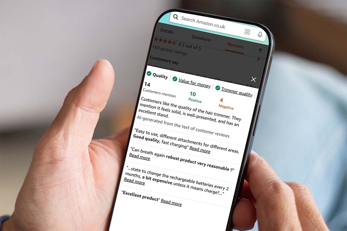 Amazon AI-generated reviews update - ChannelX