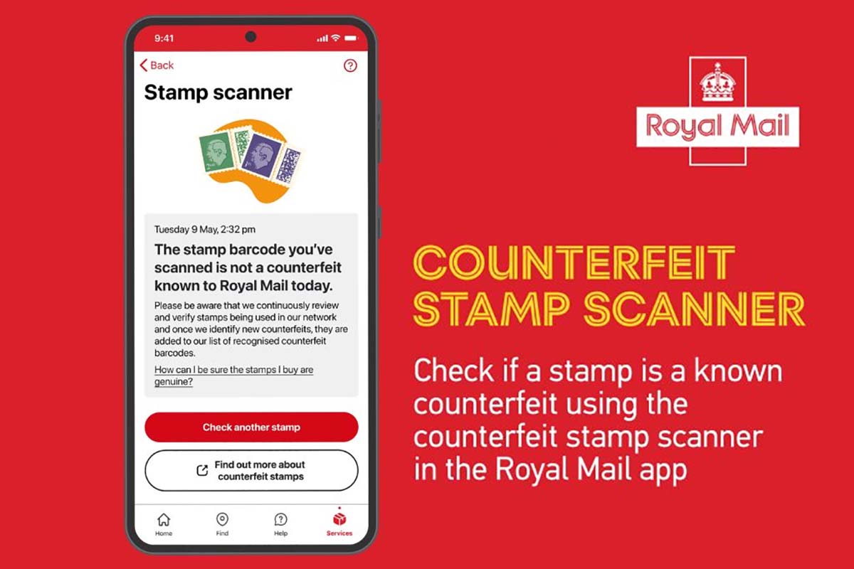 Royal Mail app fake stamp scanner - will fines return? - ChannelX