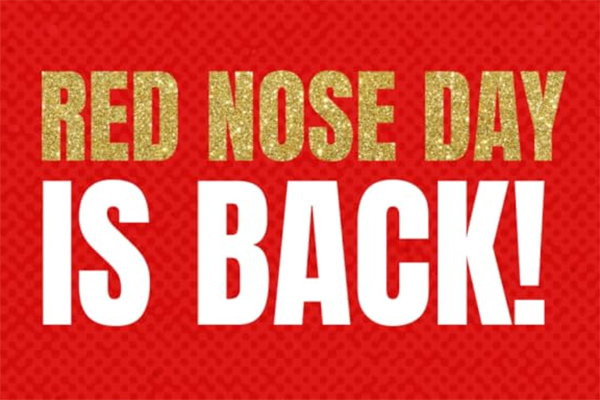 Amazon official Home of the Red Nose for Comic Relief 2025 - ChannelX