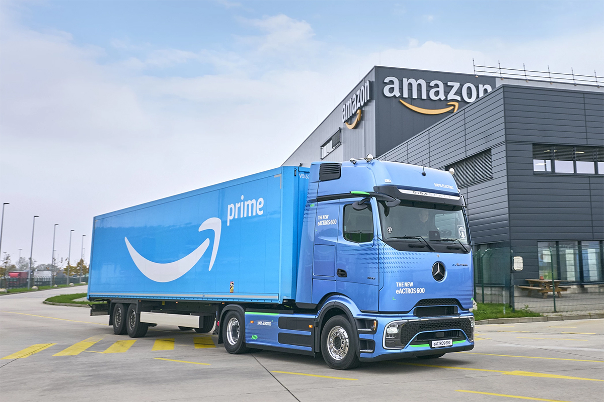 Amazon places largest-ever order of eHGVs - ChannelX