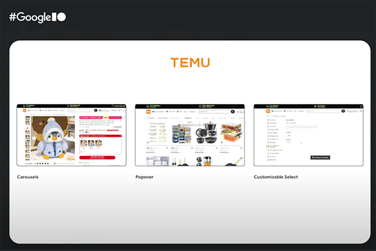Google I/O 2025 Features Temu for Advancing Digital Shopping ...