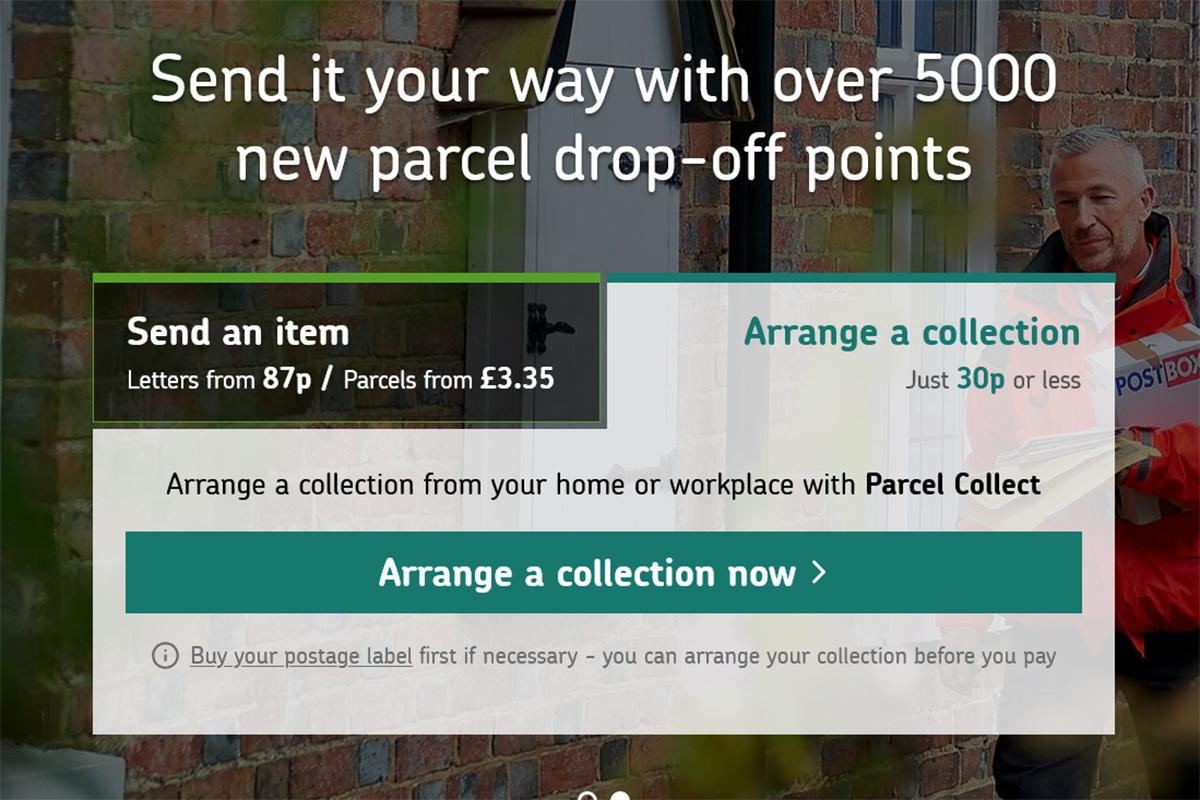 Royal Mail Parcel Collect charge re-introduced - ChannelX
