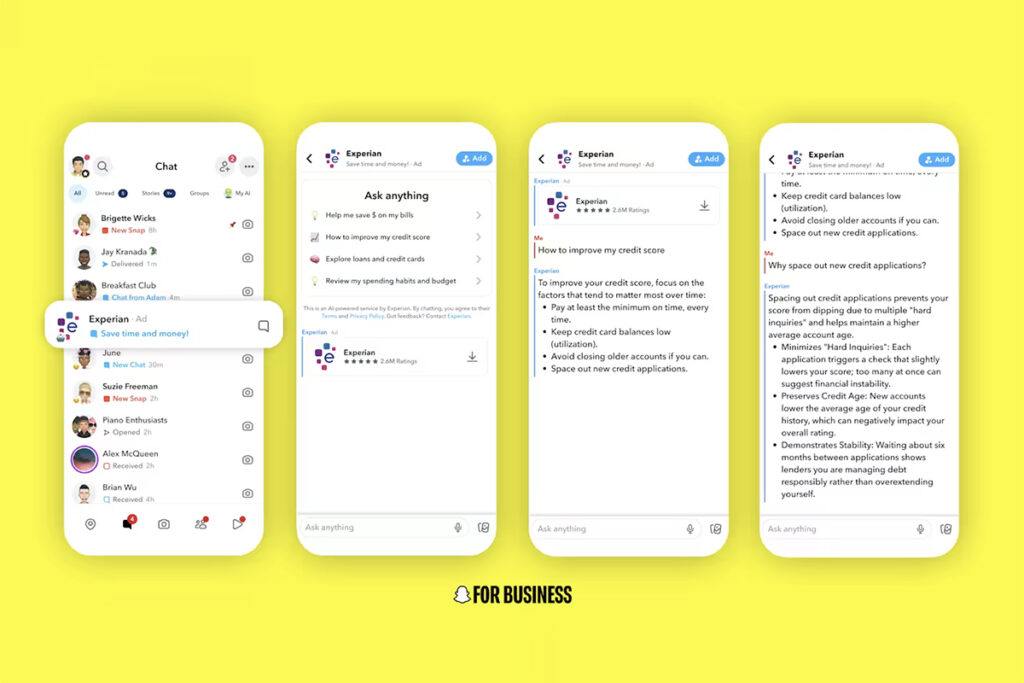 AI Sponsored Snaps - A new way to show up in chat - ChannelX